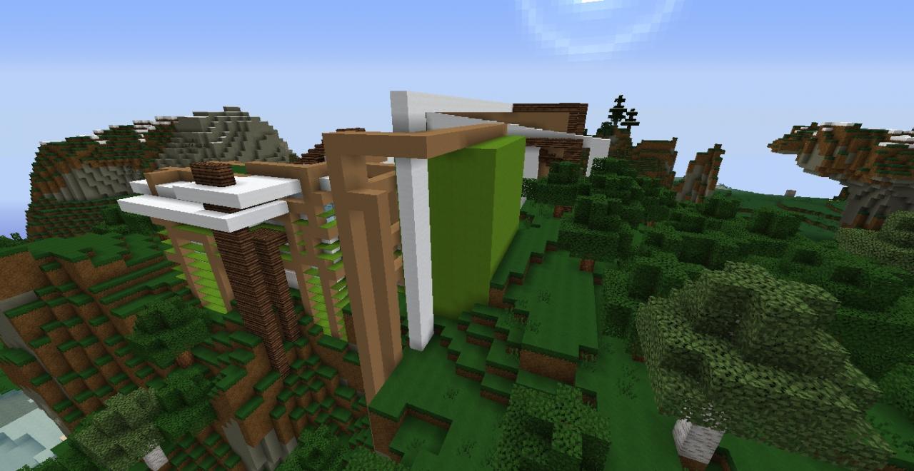 Modern House | Slant Minecraft Map