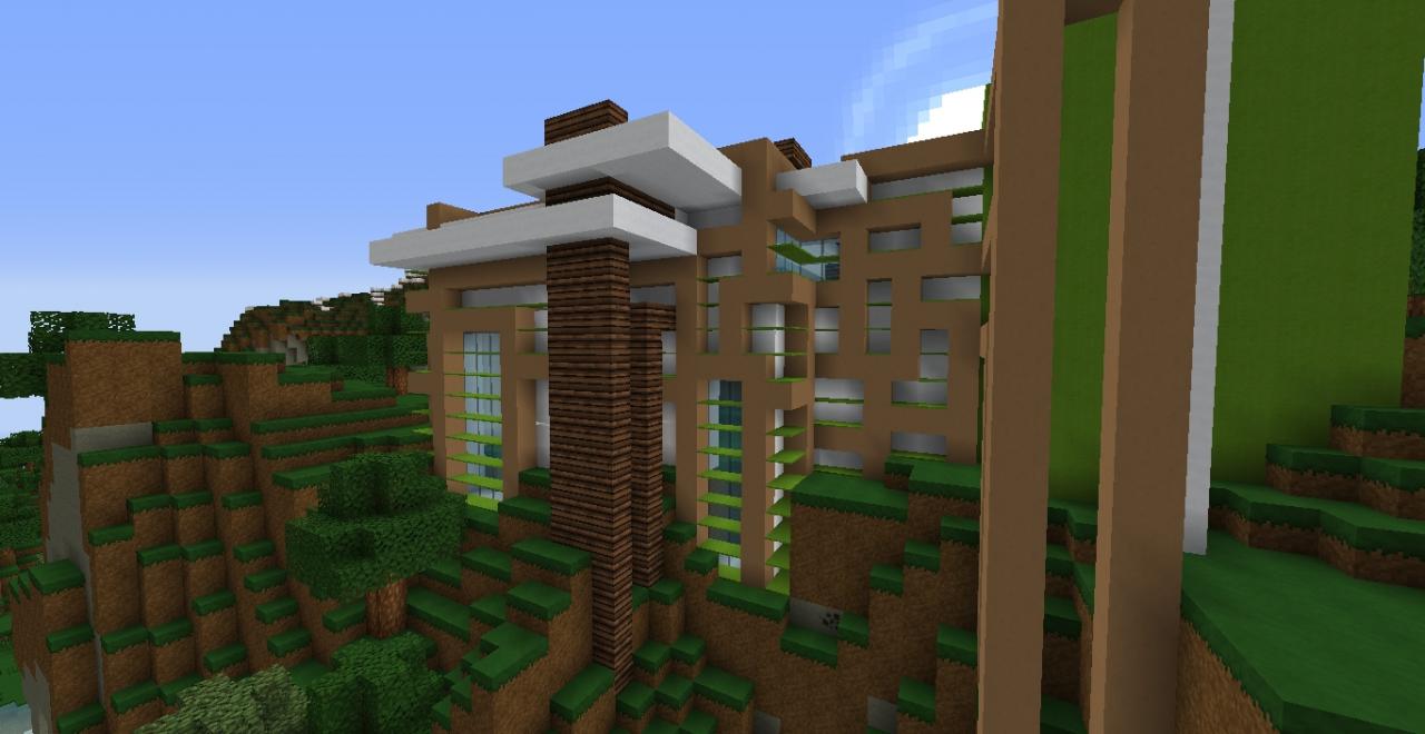 Modern House | Slant Minecraft Map