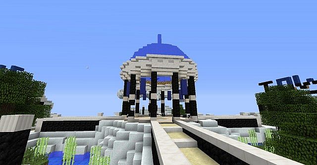 Cloud Server Hub Minecraft Map