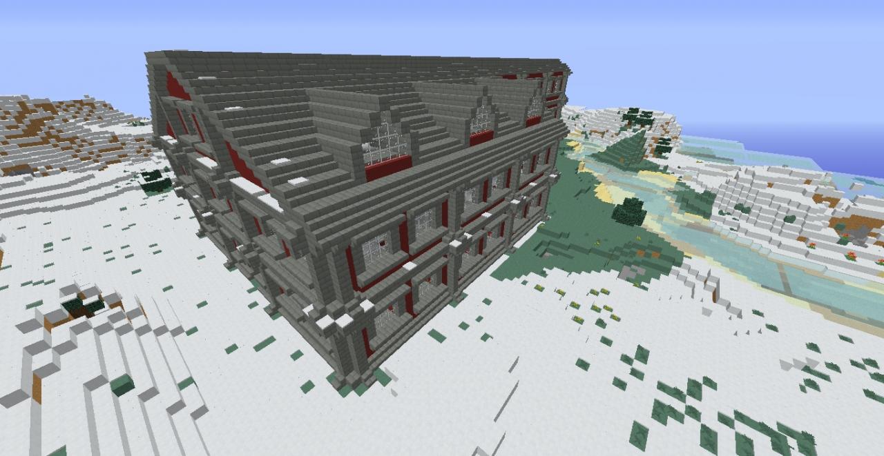 Building School Minecraft Map