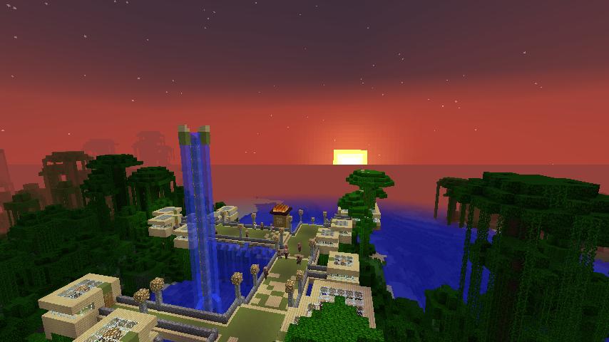 Tree House City Minecraft Map