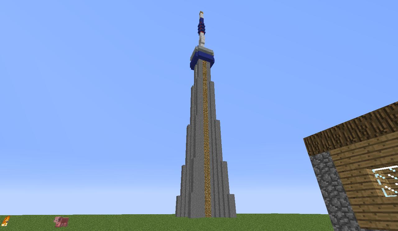 CN Tower Minecraft Project