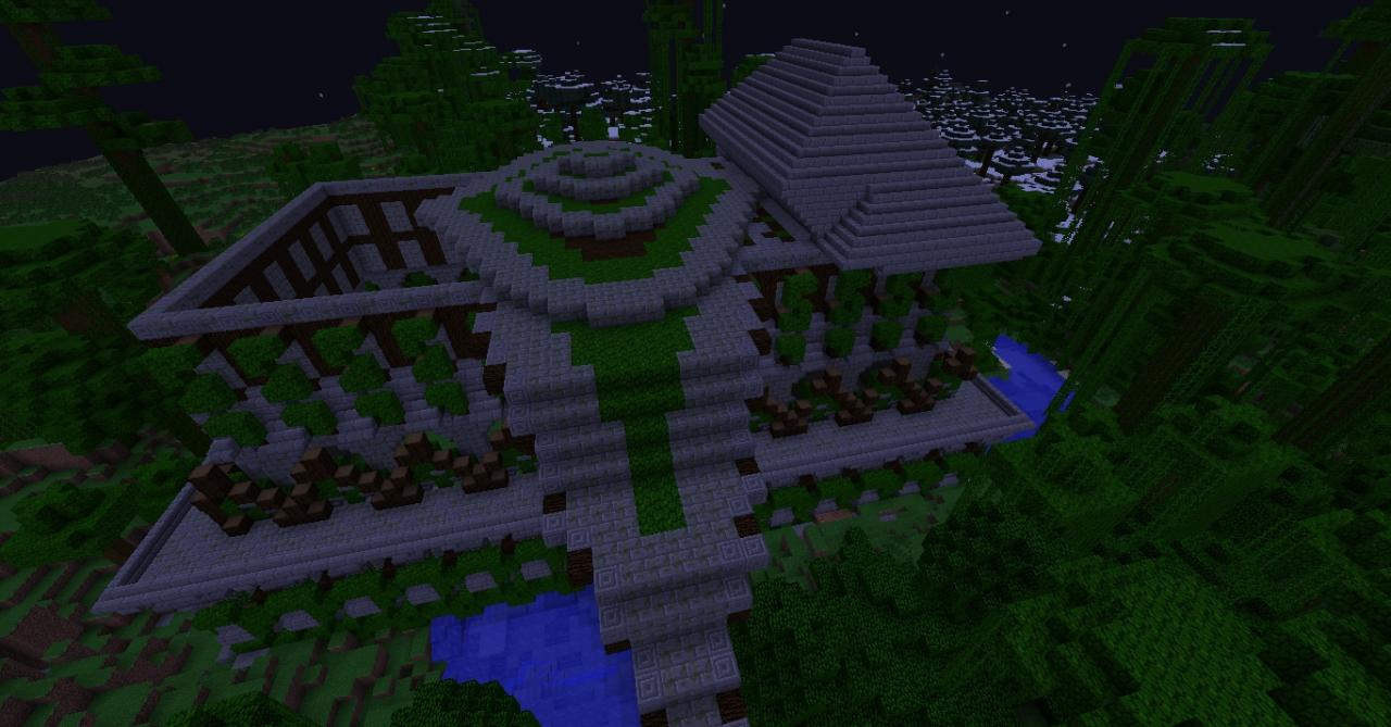 Jungle Fortress Minecraft Map