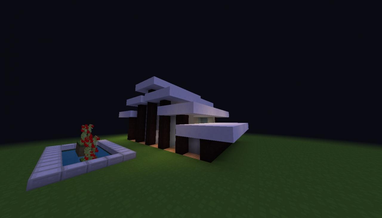 Modern House Two - Wavy Lines! Minecraft Map