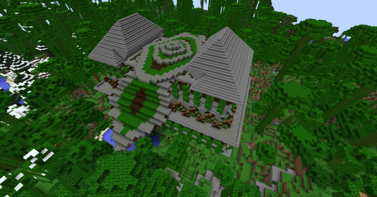 Jungle Fortress Minecraft Map