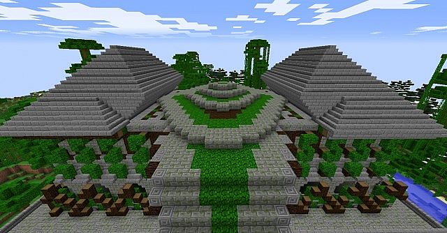 Jungle Fortress Minecraft Map