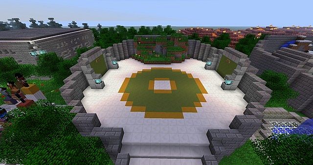 Phoenix Bending Spawn Minecraft Map