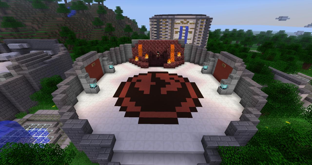 Phoenix Bending Spawn Minecraft Map