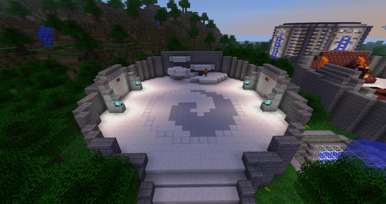 Phoenix Bending Spawn Minecraft Map