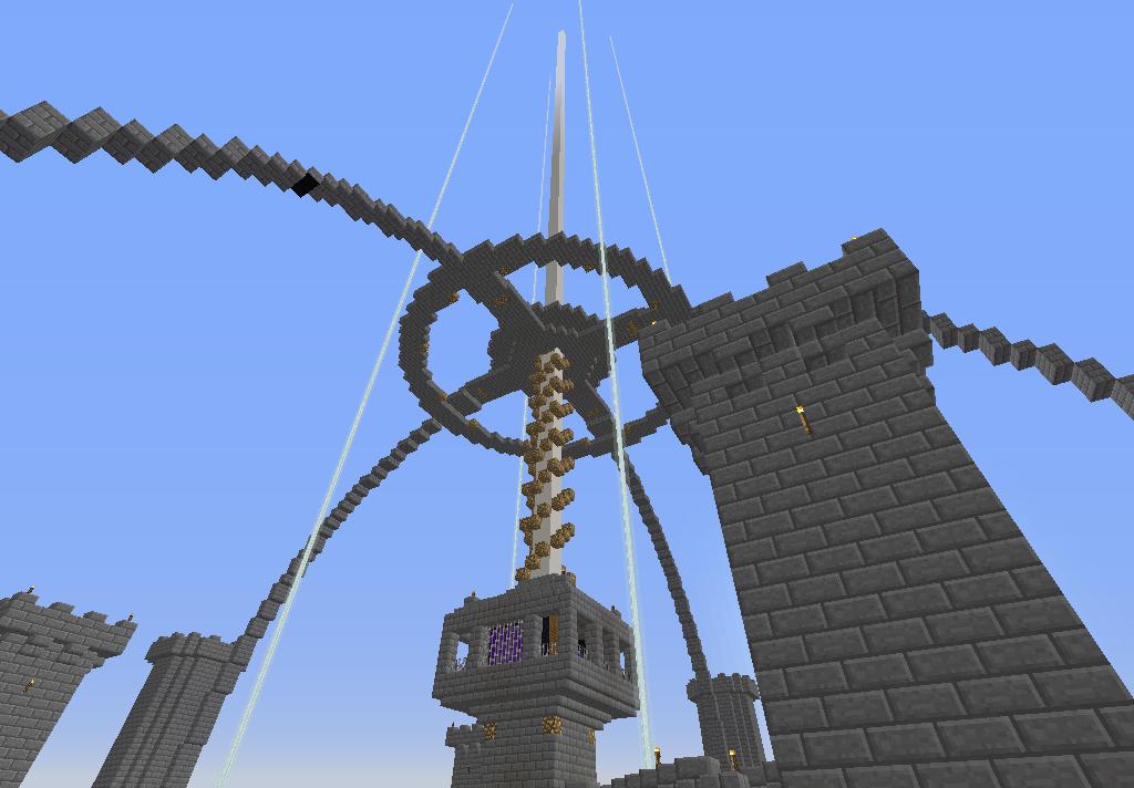 DOME CASTLE great PvP map AWESOME Minecraft Map