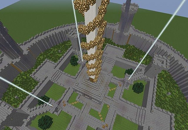 DOME CASTLE great PvP map AWESOME Minecraft Map