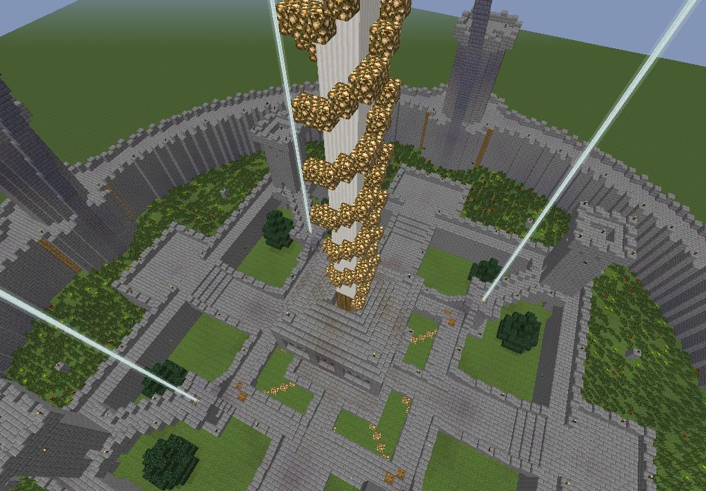 DOME CASTLE great PvP map AWESOME Minecraft Map