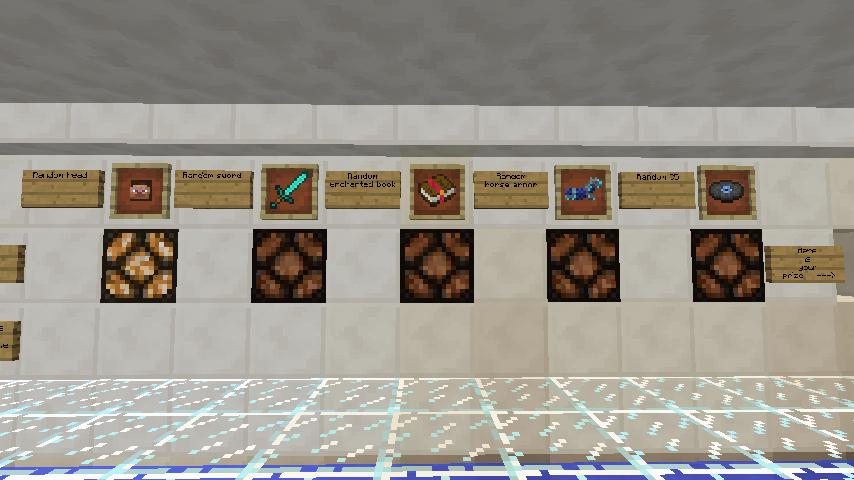 Lottery Machine Minecraft Map