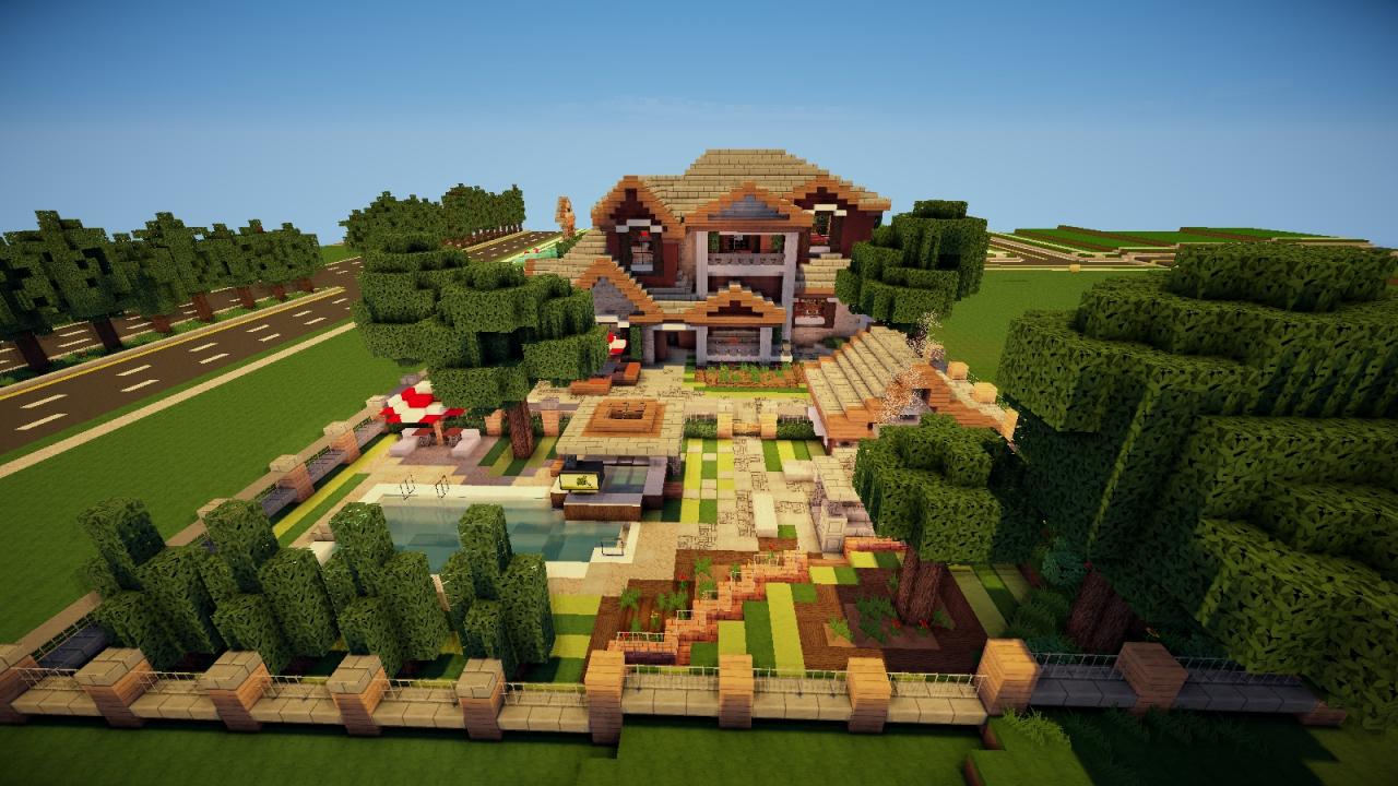 Realistic/Trad House Minecraft Map