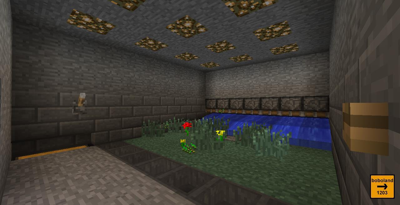 Flower Collector (fully automatic) Minecraft Map