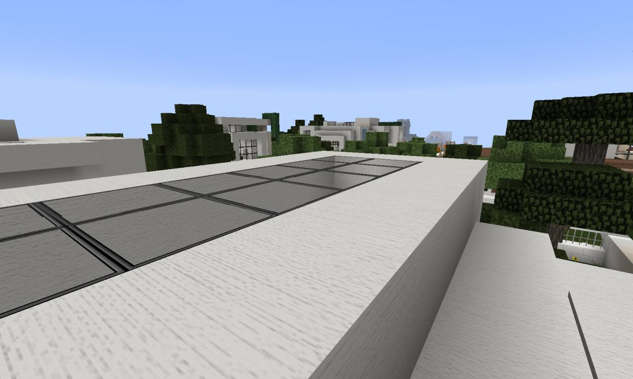 Modern village Minecraft Map