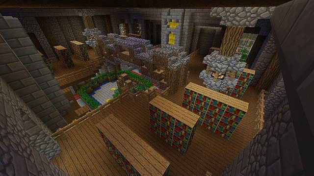 Medieval Library Minecraft Map