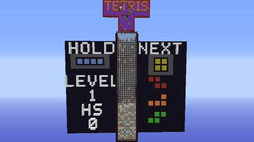 [1.7.5] [Mini-Game] Tetris Escape Minecraft Map