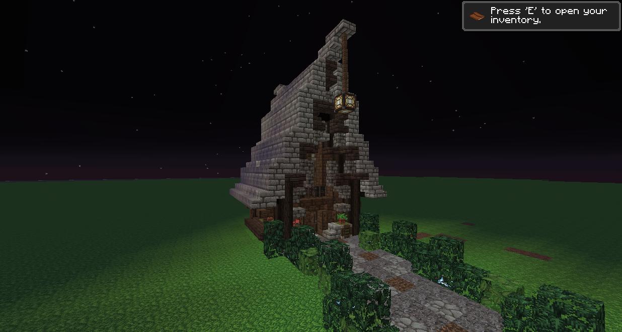 Small Steampunk/ Medieval House Minecraft Map