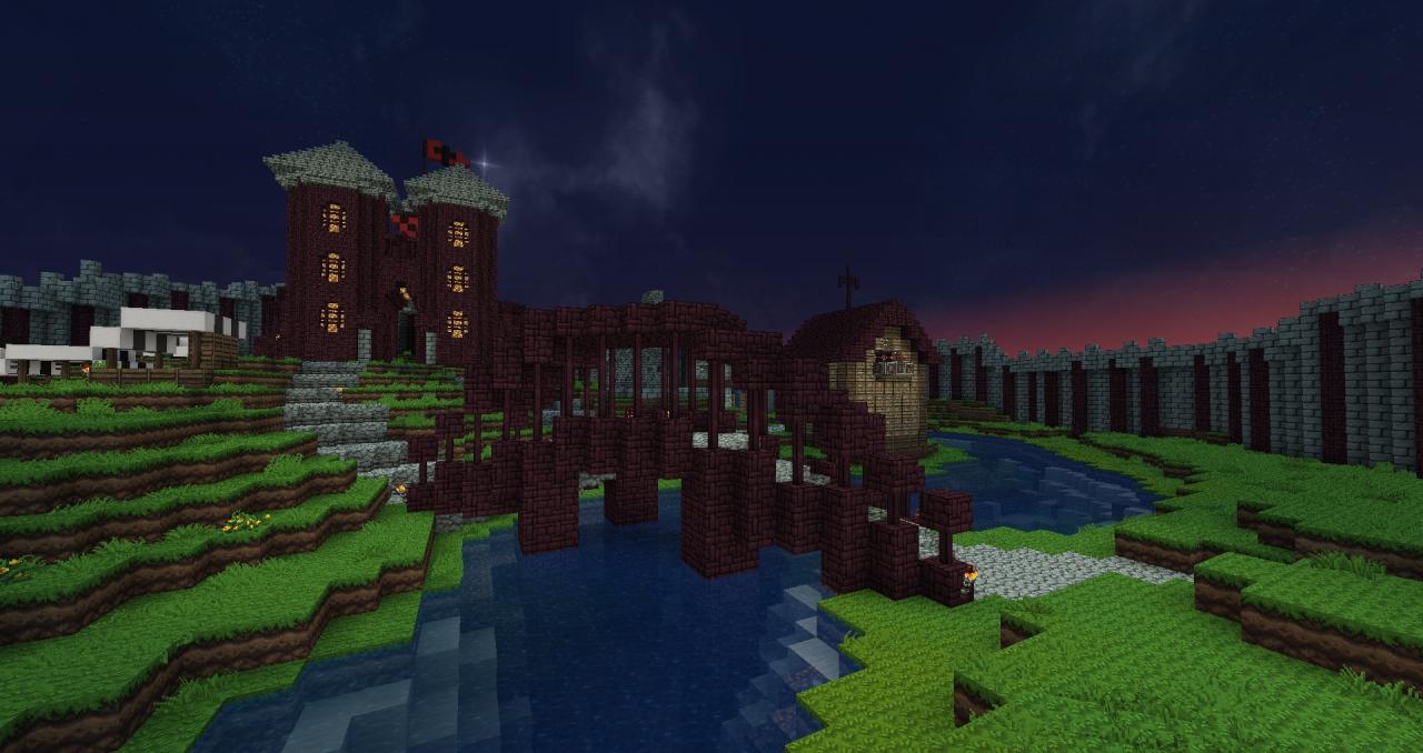Minecraft Build - Faction Spawn - MassicBuilds Minecraft Map