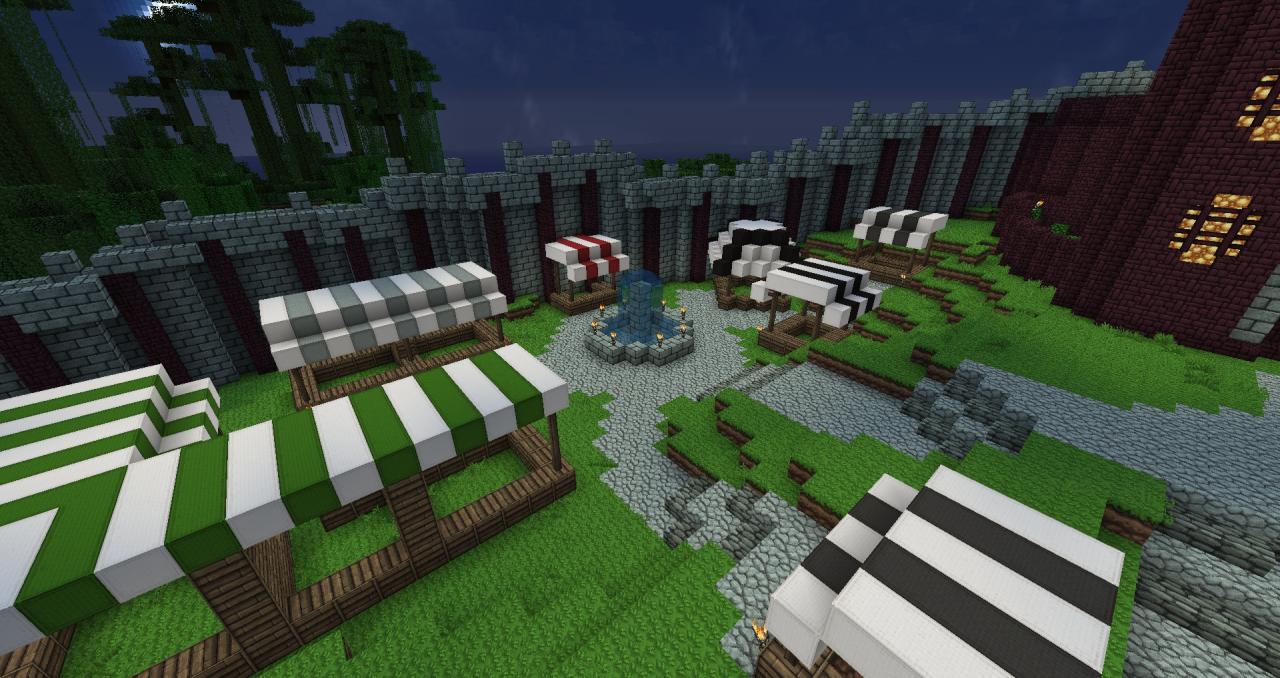 Minecraft Build - Faction Spawn - MassicBuilds Minecraft Map