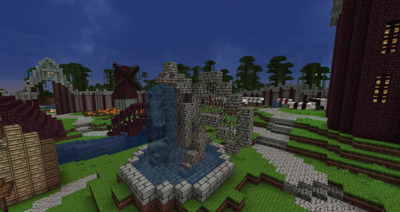 Minecraft Build - Faction Spawn - MassicBuilds Minecraft Map