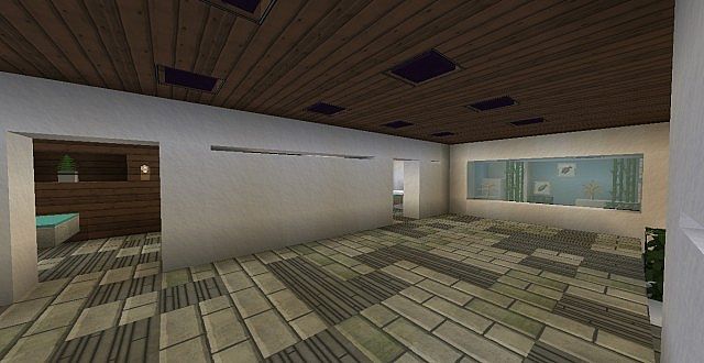 Post-Modern House "Slant" Minecraft Map