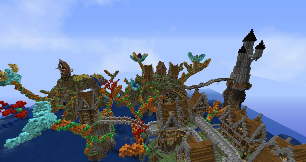 CITY OF AURORA Minecraft Map