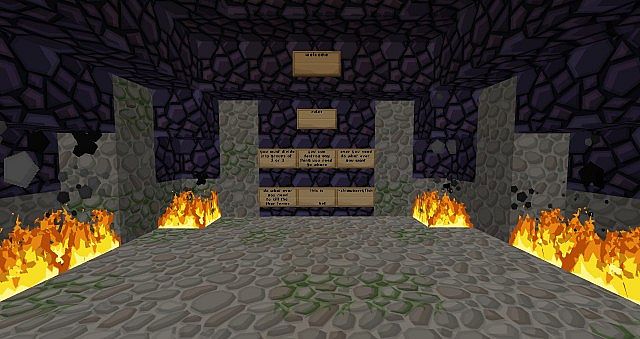 Hell game Minecraft Map