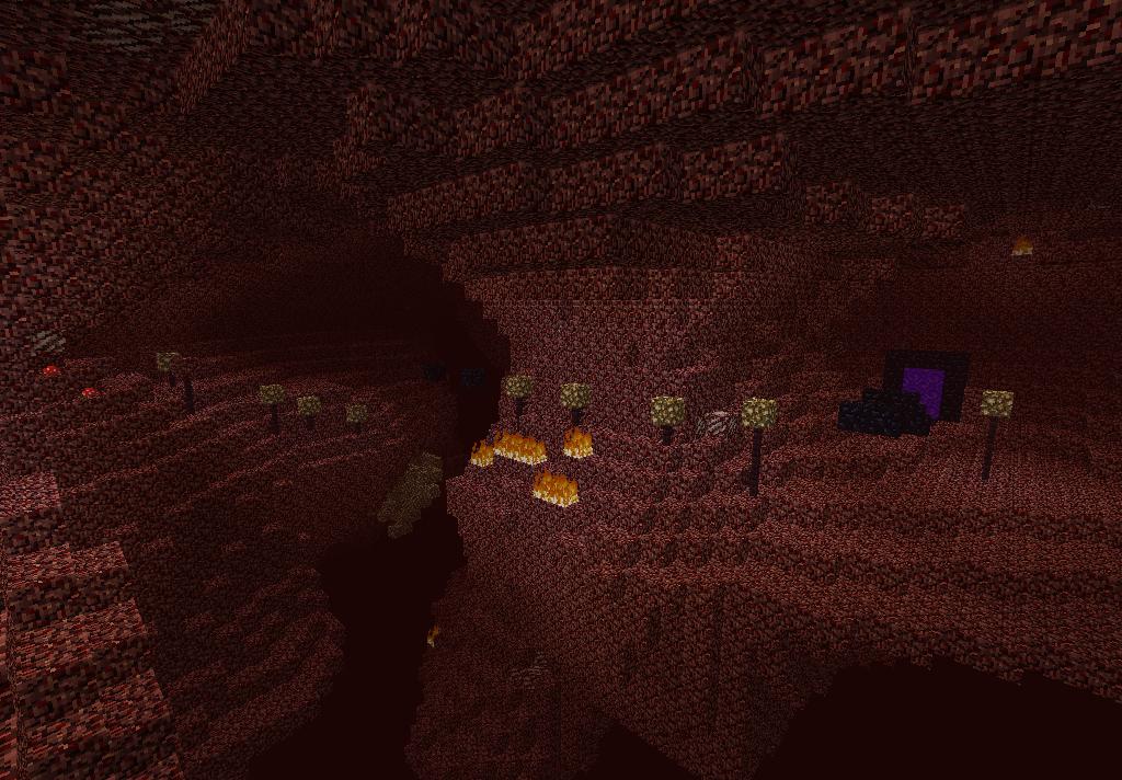 Sprint Parkour - Nether Edition Minecraft Map