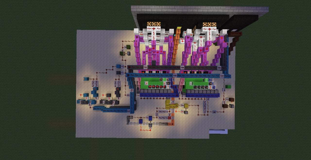 Redstone Digital Clock Minecraft Map