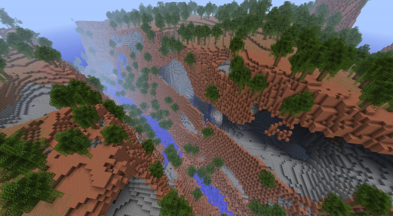 Maurus - Custom Canyon Terrain Minecraft Map