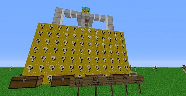 The Luck Box Survival -WHATS IN THE BOX?- (Lucky Box Mod Needed ...