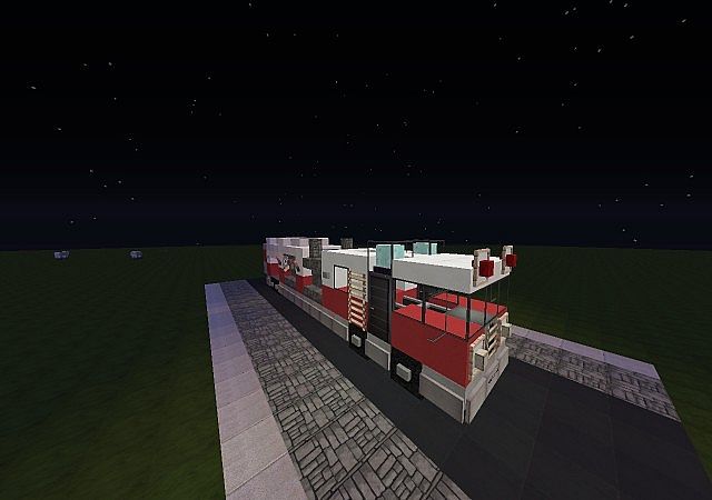 Fire Truck / Fire Engine Minecraft Map
