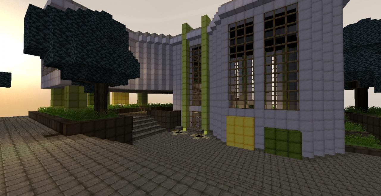 Wool House Minecraft Map