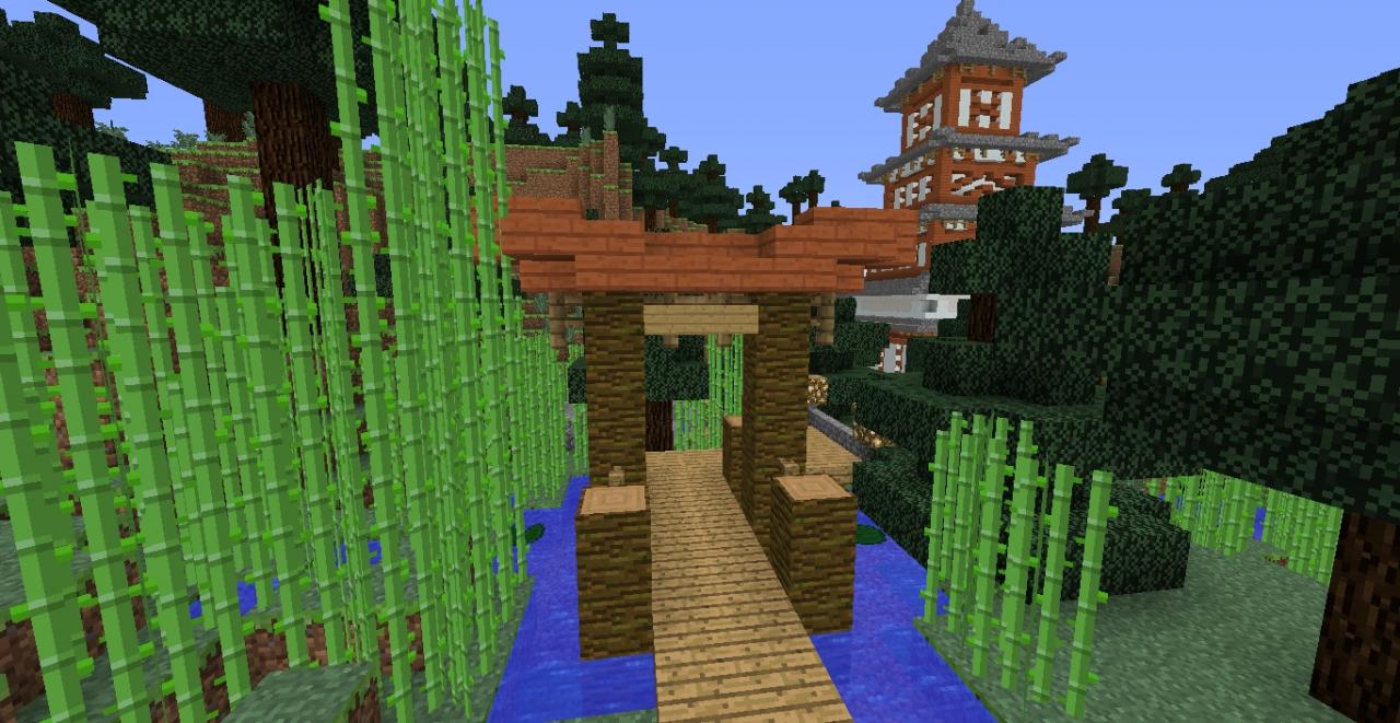 Japanese Tower Minecraft Map