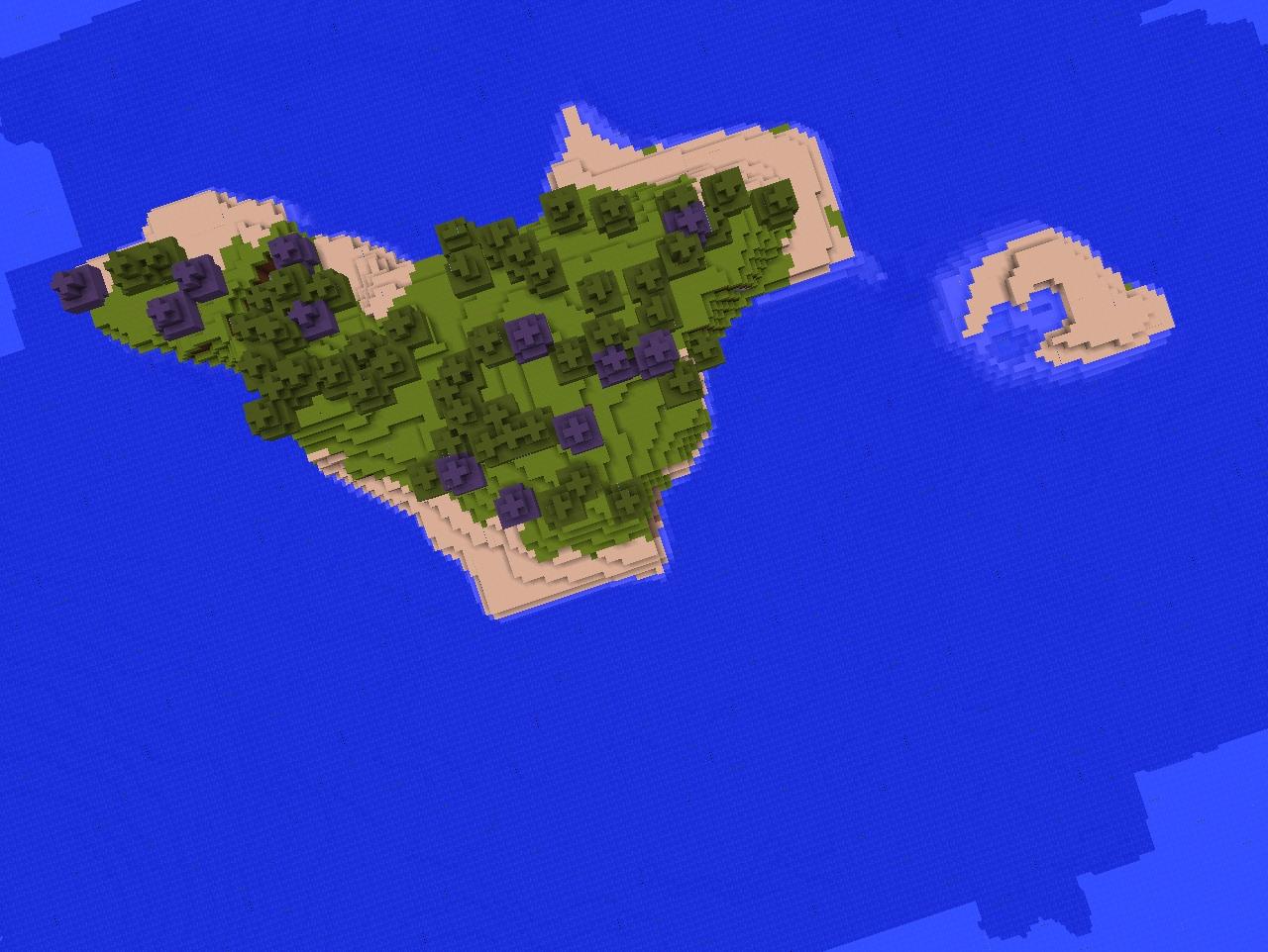 [LandScape] Clay Island Minecraft Map
