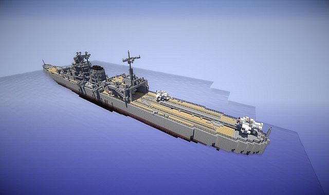 IJN [ooyodo]class light cruiser Minecraft Map