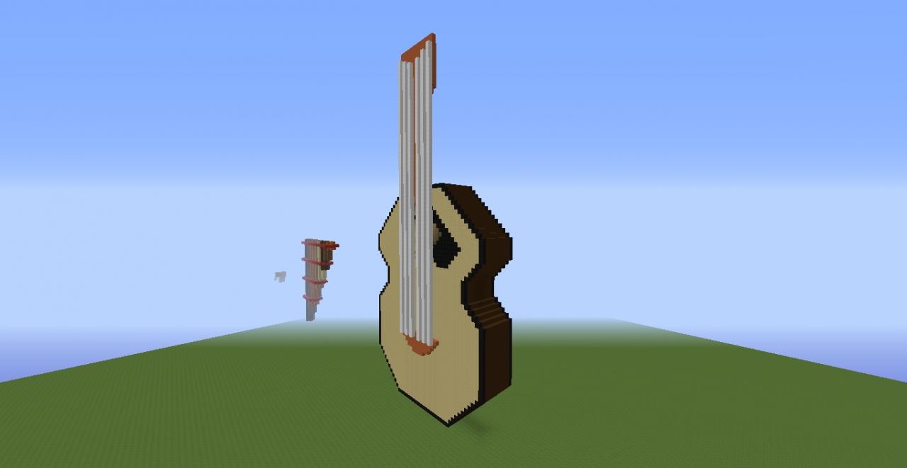 Music Instruments (and anything else to do with music) Minecraft Map