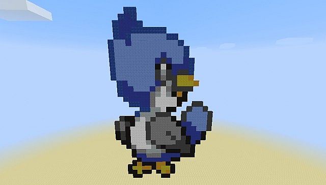 Blue bird Minecraft Map