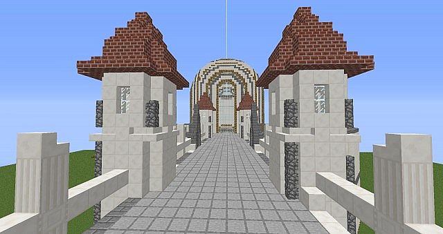 The Quartz Castle Minecraft Map