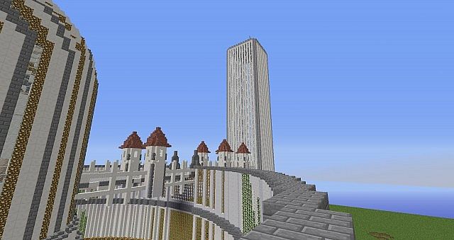 The Quartz Castle Minecraft Map