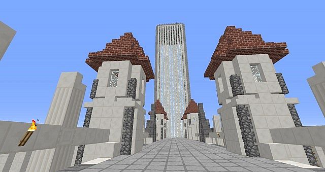 The Quartz Castle Minecraft Map