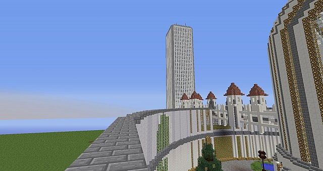 The Quartz Castle Minecraft Map