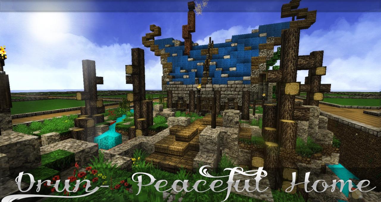 Drun - Peaceful Home Minecraft Map