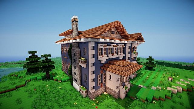 Lilac , My First Craftsman Home Minecraft Project