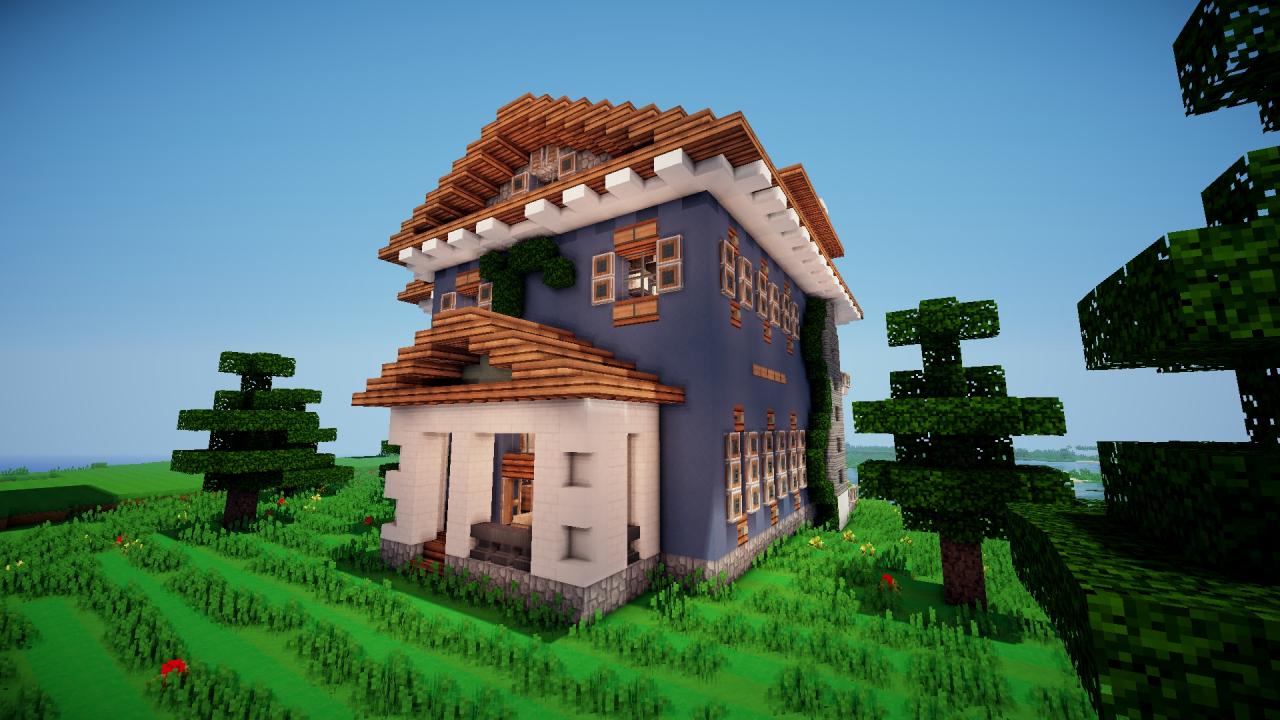 Lilac , My First Craftsman Home Minecraft Map