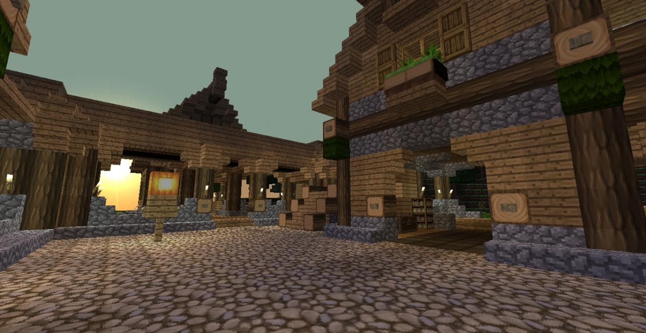 Nice Fighting Dojo Minecraft Map