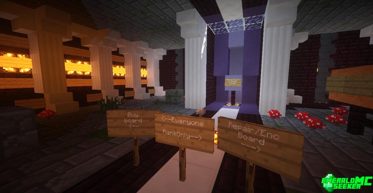 Spawn Collection [EMERALDSEEKER][SIMPLE] Minecraft Map