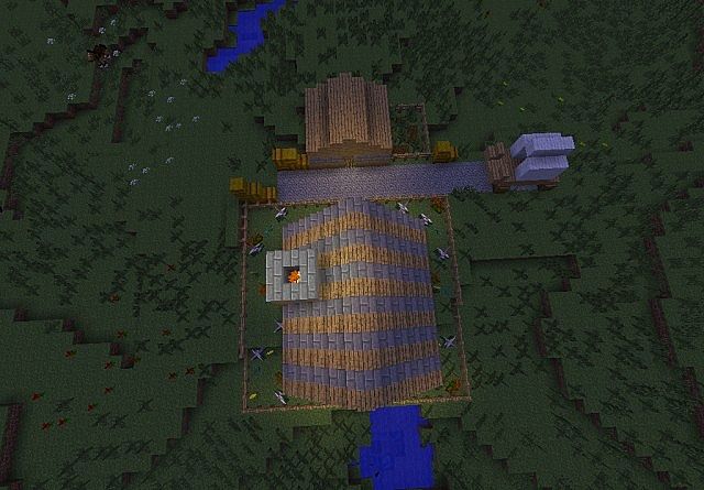 Oregon Trail Settlement Minecraft Map